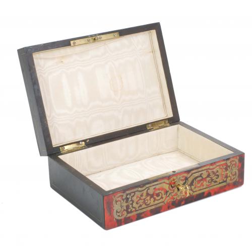 CAJA JOYERO FRANCÉS NAPOLEÓN III, SEGUNDA MITAD SIGLO XIX., CAJA JOYERO FRANCÉS NAPOLEÓN III, SEGUNDA MITAD SIGLO XIX.,