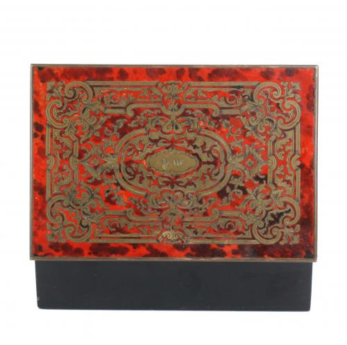 CAJA JOYERO FRANCÉS NAPOLEÓN III, SEGUNDA MITAD SIGLO XIX., CAJA JOYERO FRANCÉS NAPOLEÓN III, SEGUNDA MITAD SIGLO XIX.,